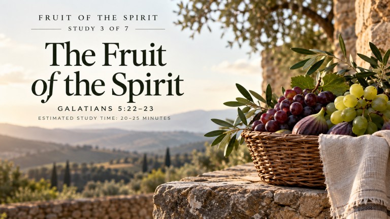 The Fruit of the Spirit – Jack Sauceman